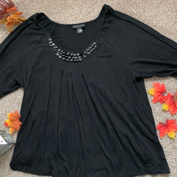 Apostrophe | Tops | Apostrophe Stretch Blouse | Poshmark